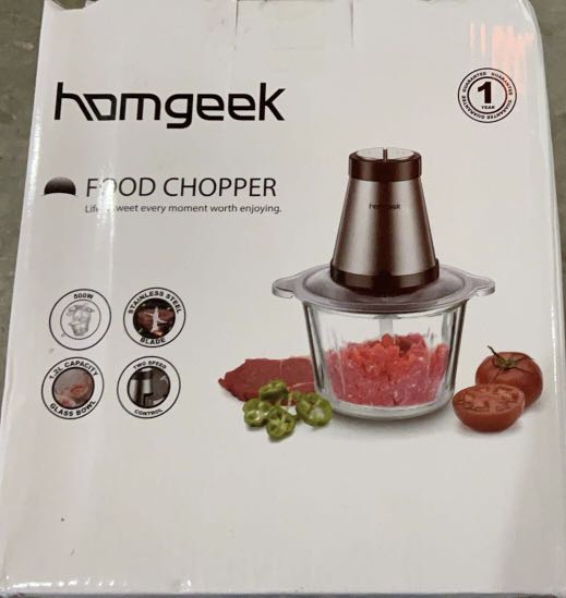 Homgeek Food Chopper, TV & Home Appliances, Kitchen Appliances, Juicers ...