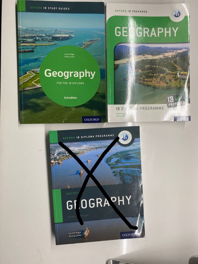 IB SL/HL Geography Textbook, Hobbies & Toys, Books & Magazines ...