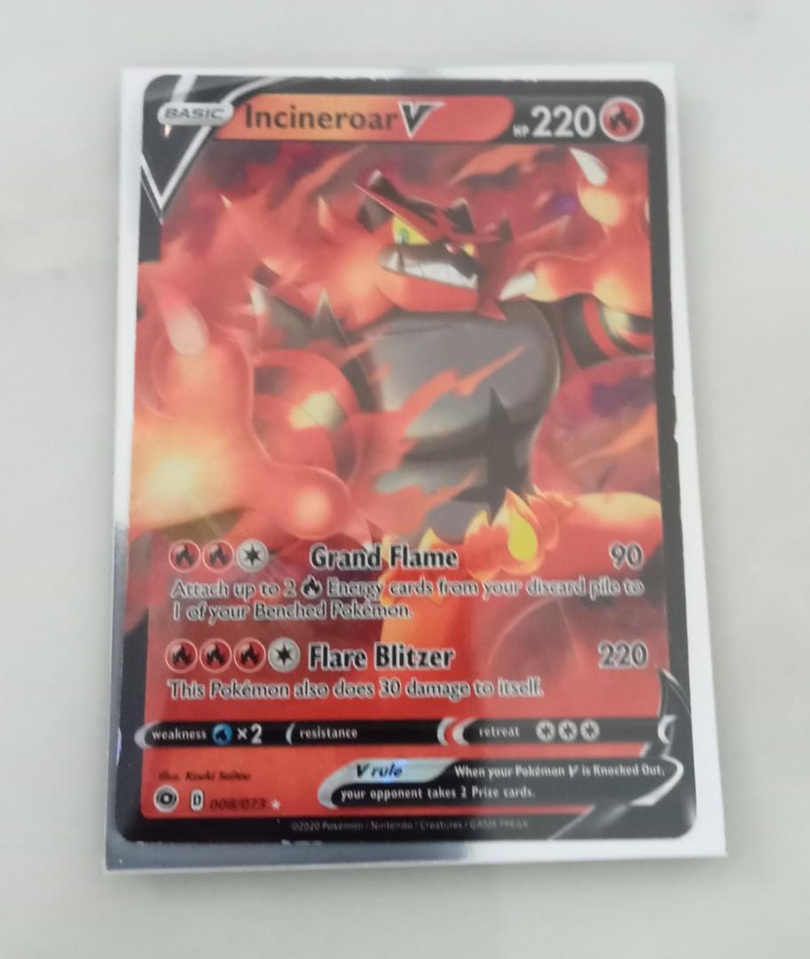 Incineroar Pokemon card, Hobbies & Toys, Toys & Games on Carousell