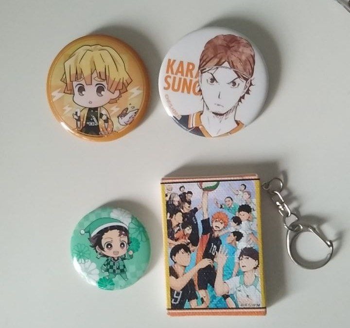 Jujutsu Kaisen Haikyuu badge Anime, Hobbies & Toys, Memorabilia ...