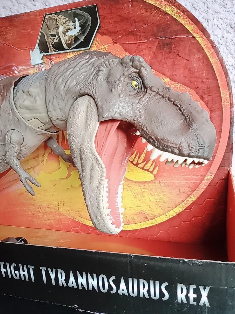 Jurassic world Dino Rivals Bite n Fight Tyrannosaurus Rex Dinosaur ...