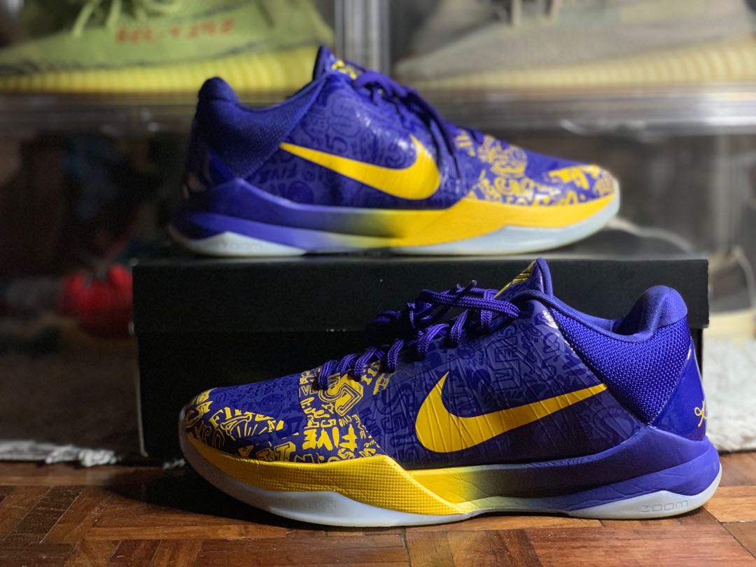 Kobe 5 Rings, Men's Fashion, Footwear, Sneakers on Carousell