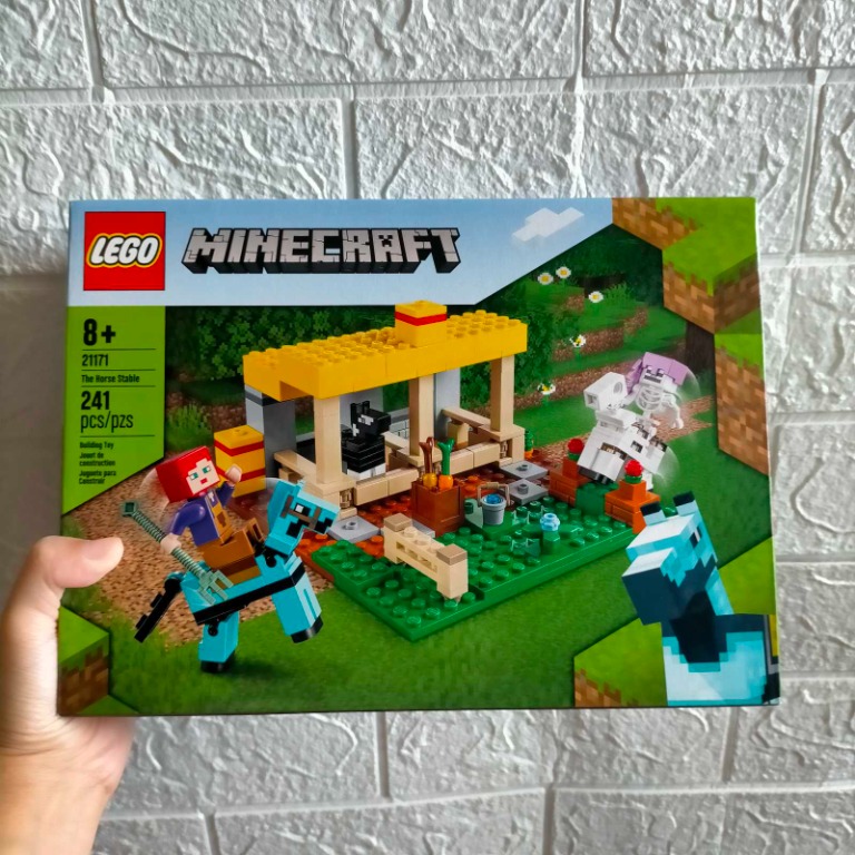 LEGO Minecraft The Horse Stable 21171, Hobbies & Toys, Toys & Games on ...