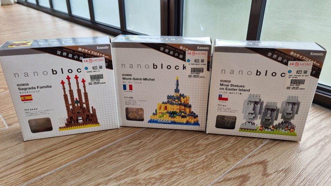 4x Nano block sets + Lego xmas, Hobbies & Toys, Toys & Games on Carousell