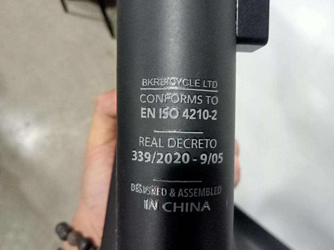 LEXON REVERSE Bike Frame CARBON FIBER 29" Thru Axle, Sports Equipment ...