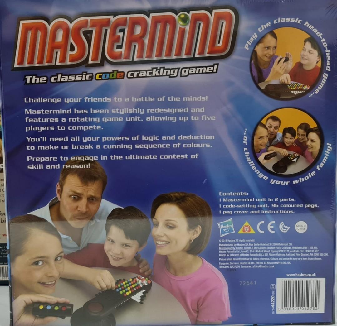 Mastermind | The classic code cracking game!, Hobbies & Toys, Toys ...