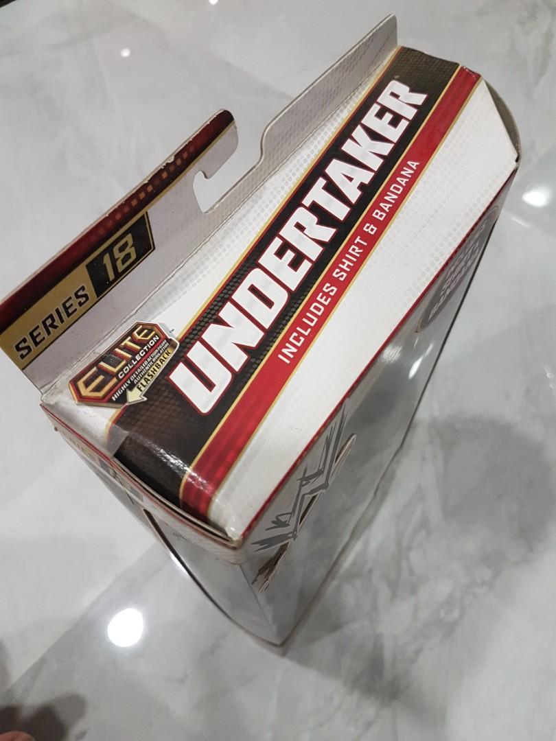 Mattel WWE Elite series 18 Undertaker sealed in packaging!, Hobbies ...