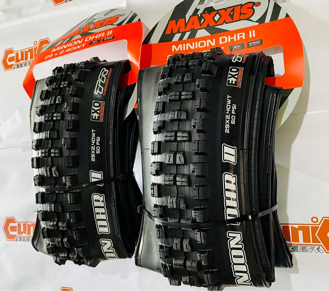 Maxxis Minion DHR Ii 29 x 2.4 (EXO-TR), Sports Equipment, Bicycles & Parts, Parts & Accessories ...