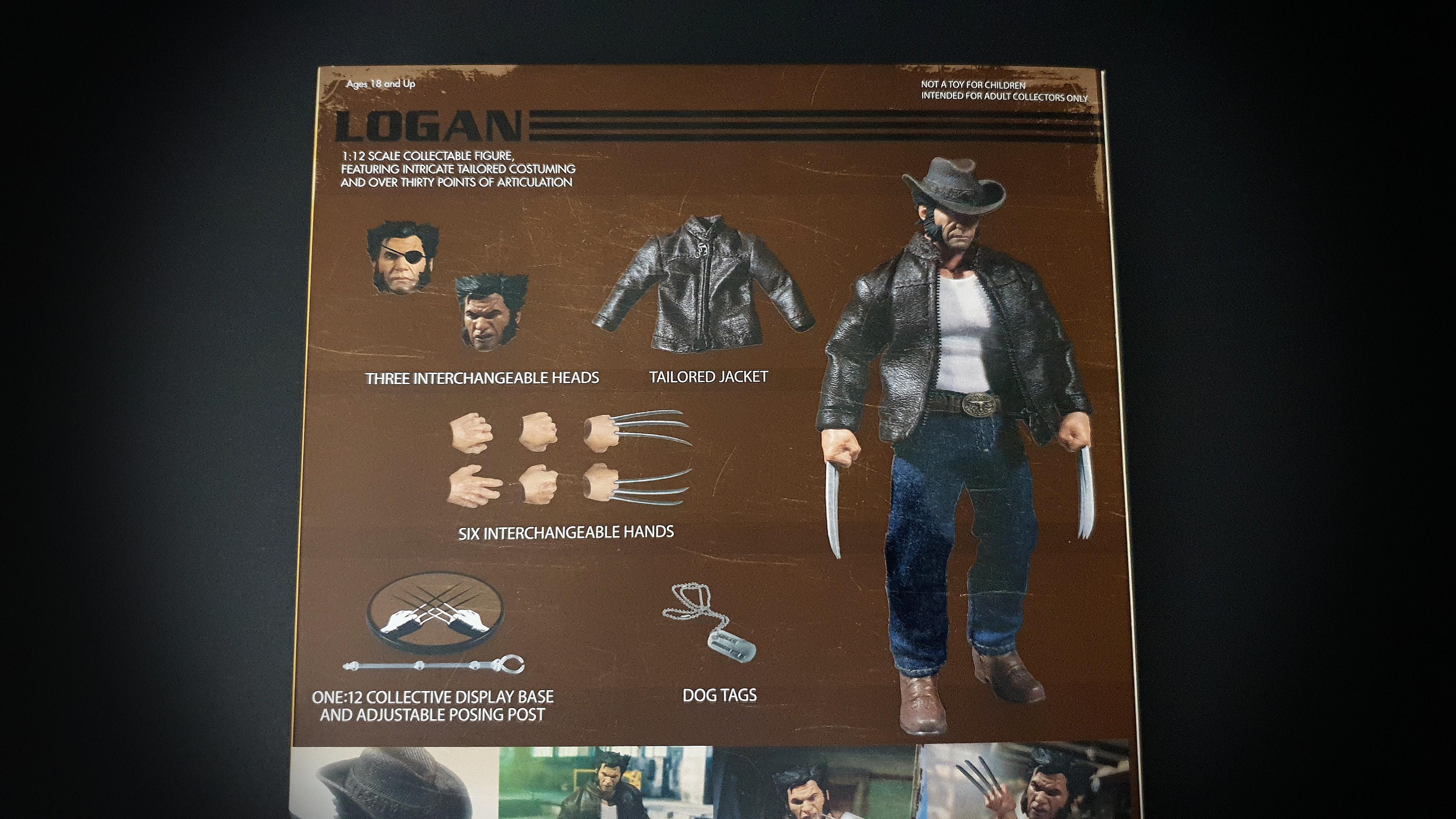 Mezco Logan One:12 Action Figure, Marvel X-Men Wolverine, Hobbies ...