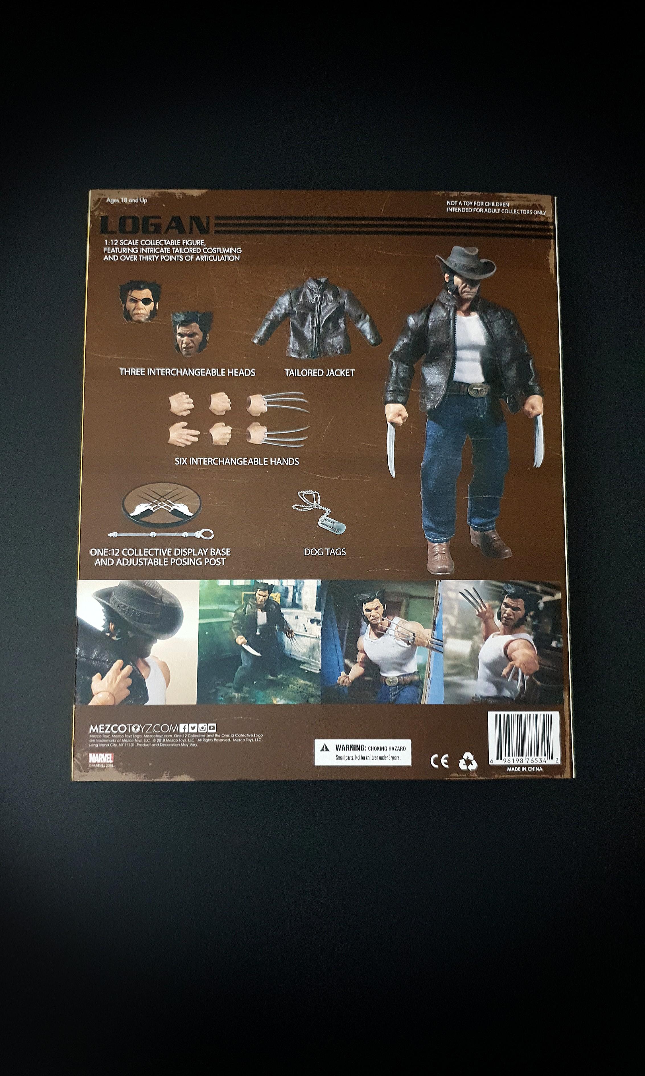 Mezco Logan One:12 Action Figure, Marvel X-Men Wolverine, Hobbies ...