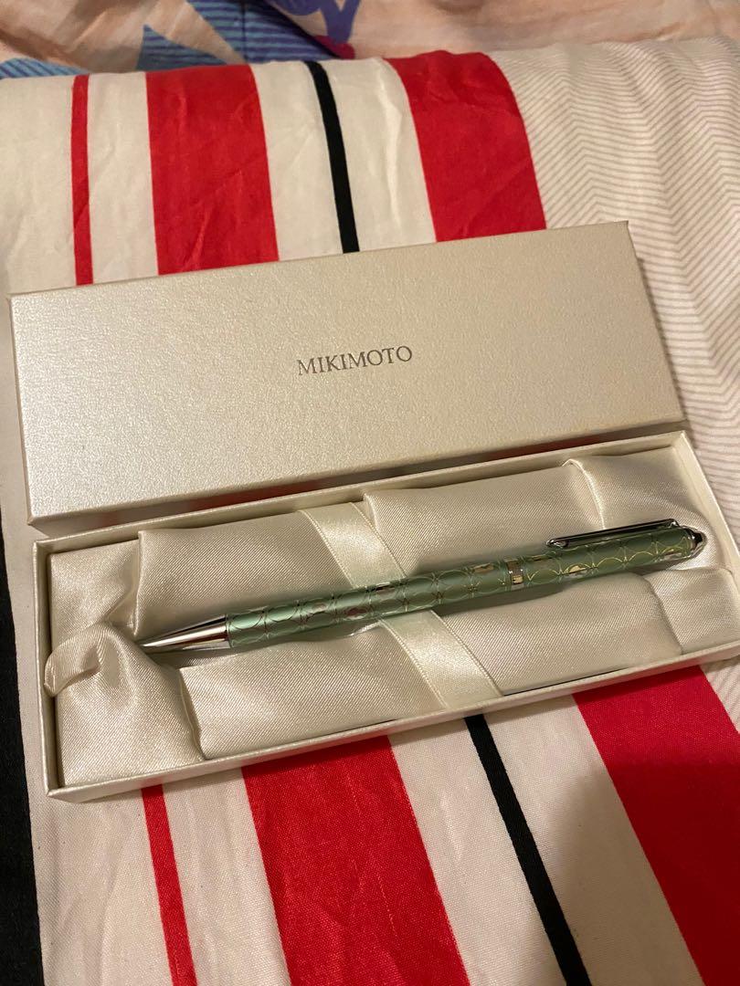 Mikimoto pearl ballpoint pen, Hobbies & Toys, Stationery & Craft ...
