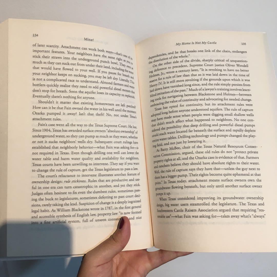 Mine! How the hidden rules of ownership control our lives by Michael ...