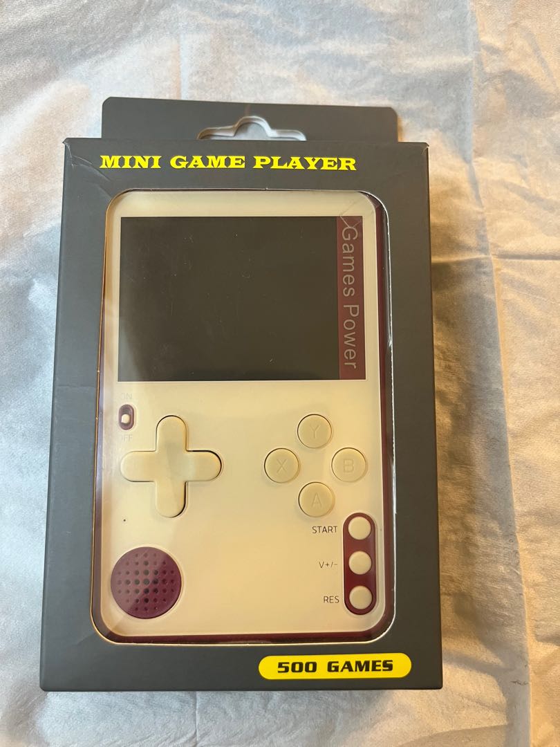 Mini game boy 復古懷舊遊戲機（內有500 經典遊戲）, 電子遊戲, 電子遊戲機, Nintendo 任天堂 - Carousell