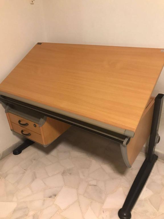 MOLL Ergonomic Study Desk (Child), Furniture & Home Living, Furniture ...