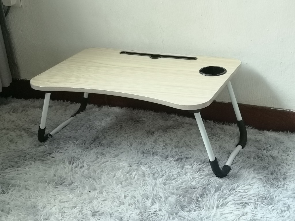 Multi-purpose Foldable Laptop Table Lazy Table Bed, Furniture & Home ...