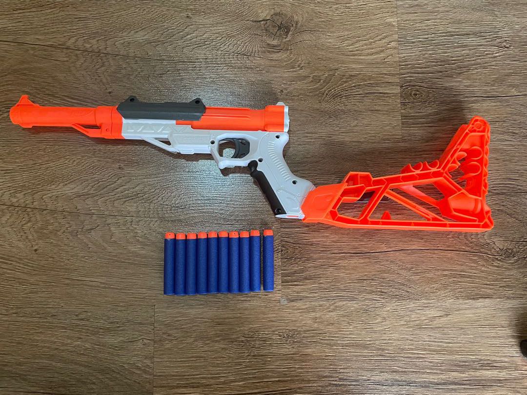 Nerf Accustrike series(Sharpfire), Hobbies & Toys, Toys & Games on ...