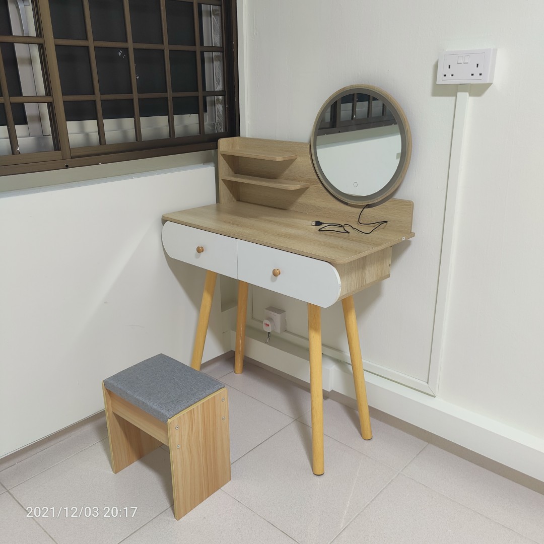 New 80cm Dressing table, Furniture & Home Living, Furniture, Tables ...