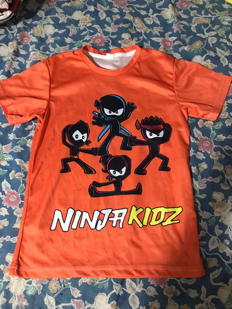 NINJA KIDS SHIRT FOR KIDS, Babies & Kids, Babies & Kids Fashion on ...