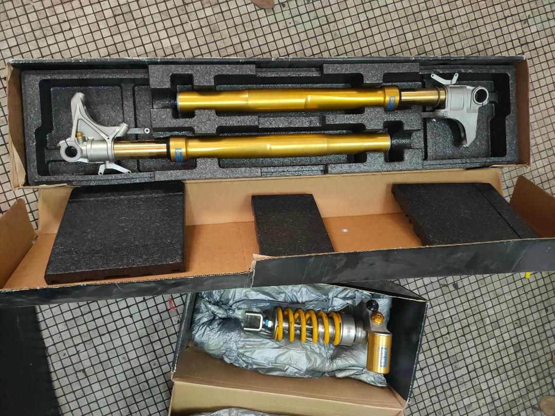 Ohlins FGRT FORK and TTX Rear SHOCK, Motorcycles, Motorcycle ...