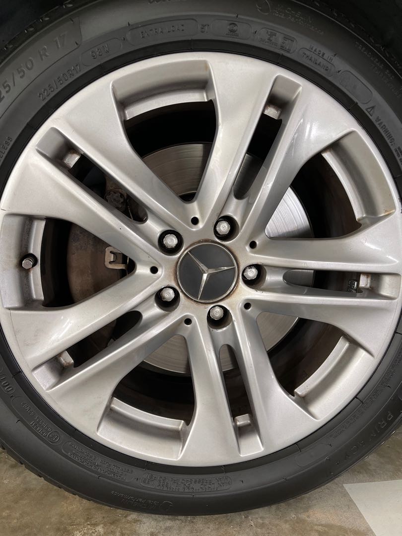 Original Mercedes Benz 17” Rim Model, Car Accessories, Tyres & Rims on ...