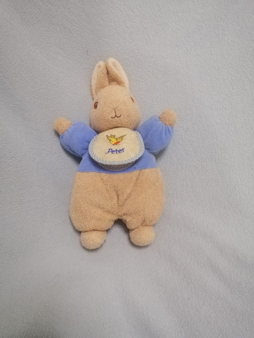 Peter rabbit baby rattle, Babies & Kids, Infant Playtime on Carousell