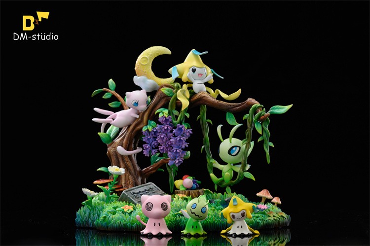 [PO] DM Studio - Pokemon Mystical Forest Mew Celebi And Jirachi ...