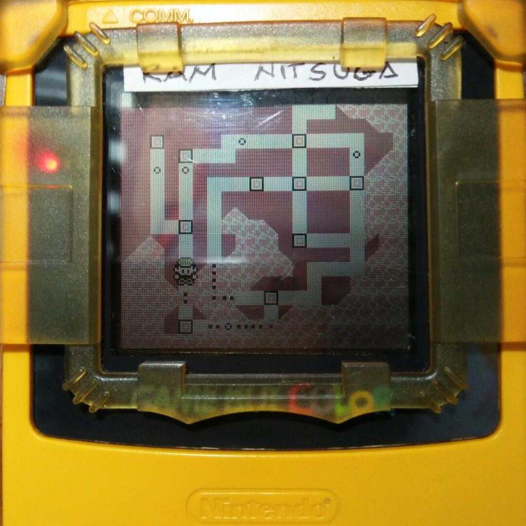 Pokemon Red/Gameboy Color CGB-001 Yellow, Video Gaming, Video Game ...