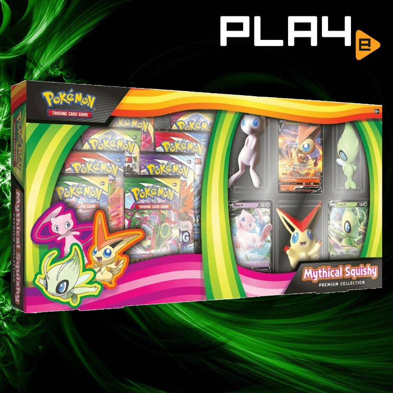 Pokemon TCG Mythical Squishy Premium Collection (7071503) Brand New ...