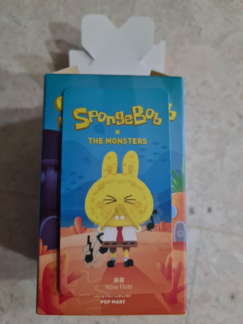 Popmart - spongebob x the monsters, Hobbies & Toys, Toys & Games on ...
