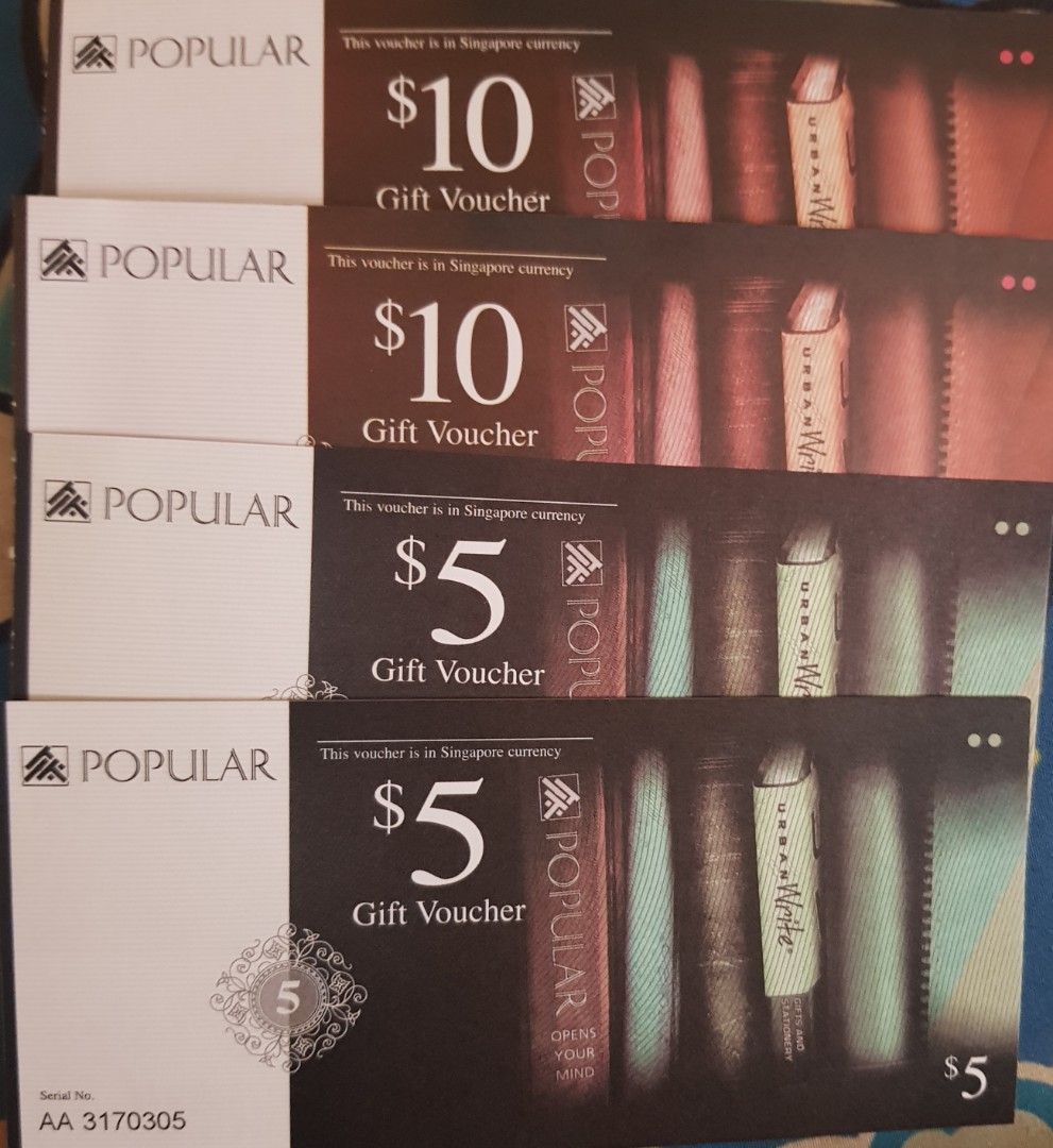 Popular Voucher, Tickets & Vouchers, Vouchers on Carousell