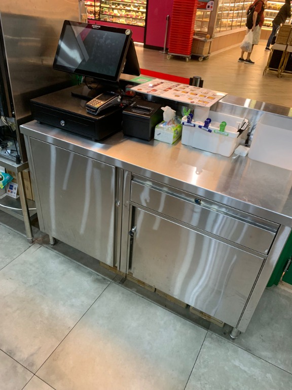 POS Counter Table, Furniture & Home Living, Kitchenware & Tableware ...