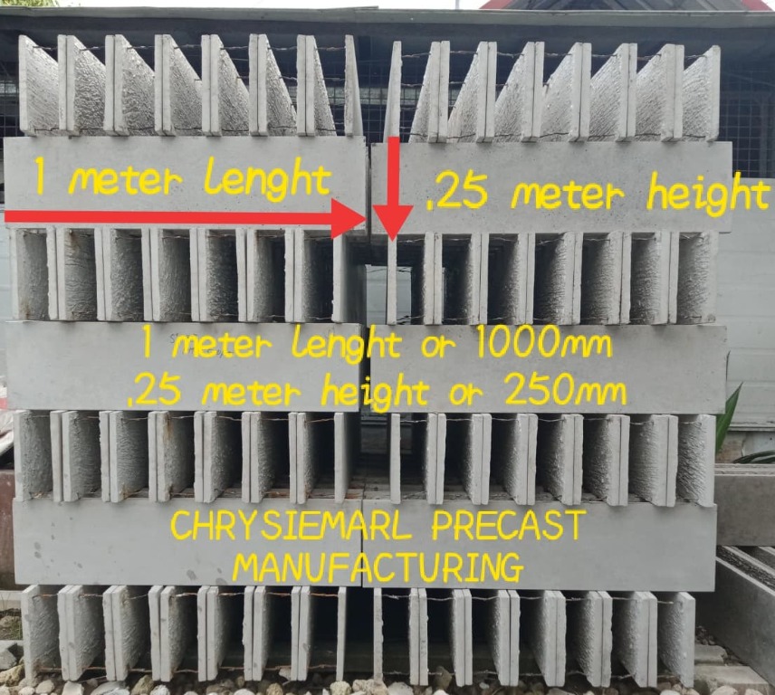 PRECAST WALL FORM BLOCKS NO NEED PLASTERING, Commercial & Industrial ...