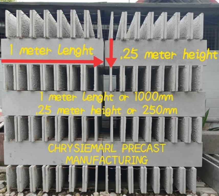 PRECAST WALL FORM BLOCKS NO NEED PLASTERING, Commercial & Industrial ...