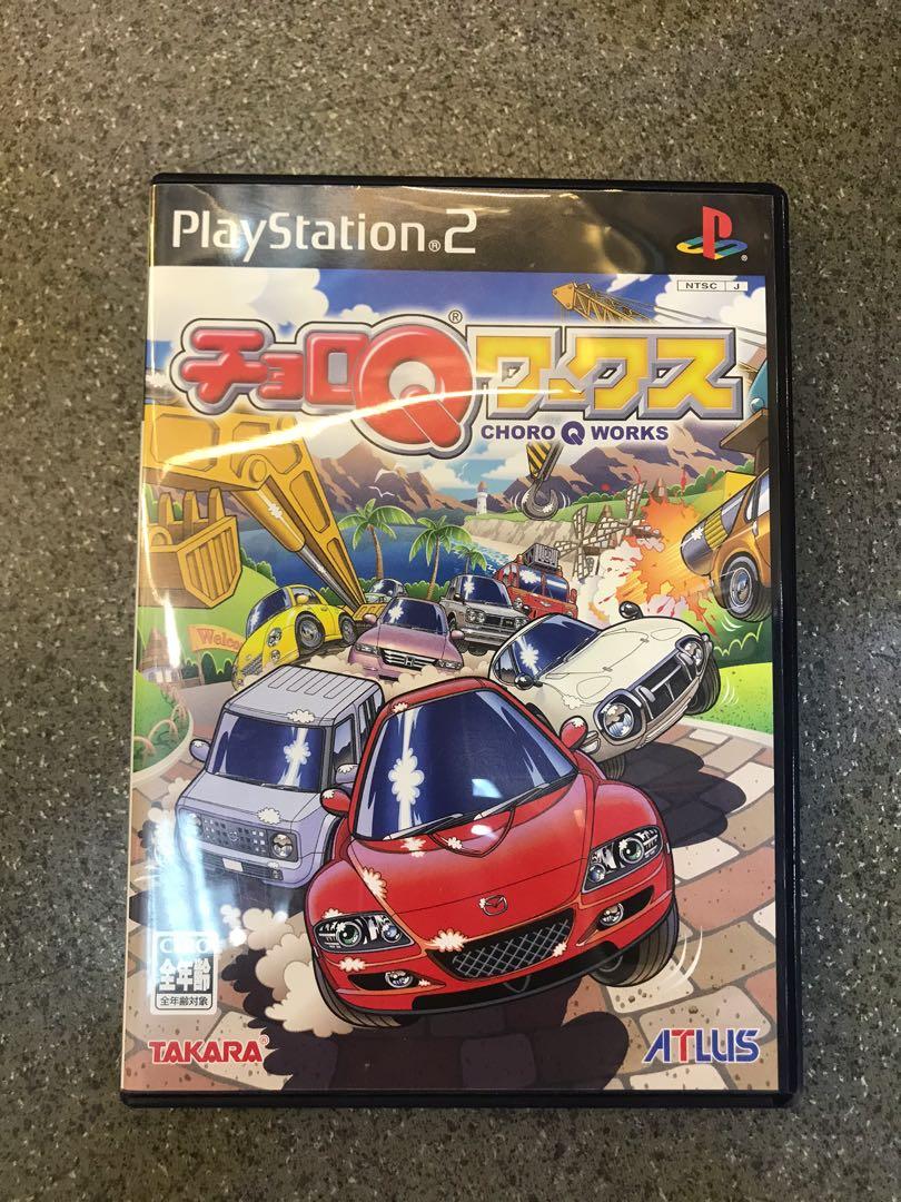PS2 Game Choro Q works Q版賽車(包平郵), 電子遊戲, 電子遊戲, PlayStation - Carousell