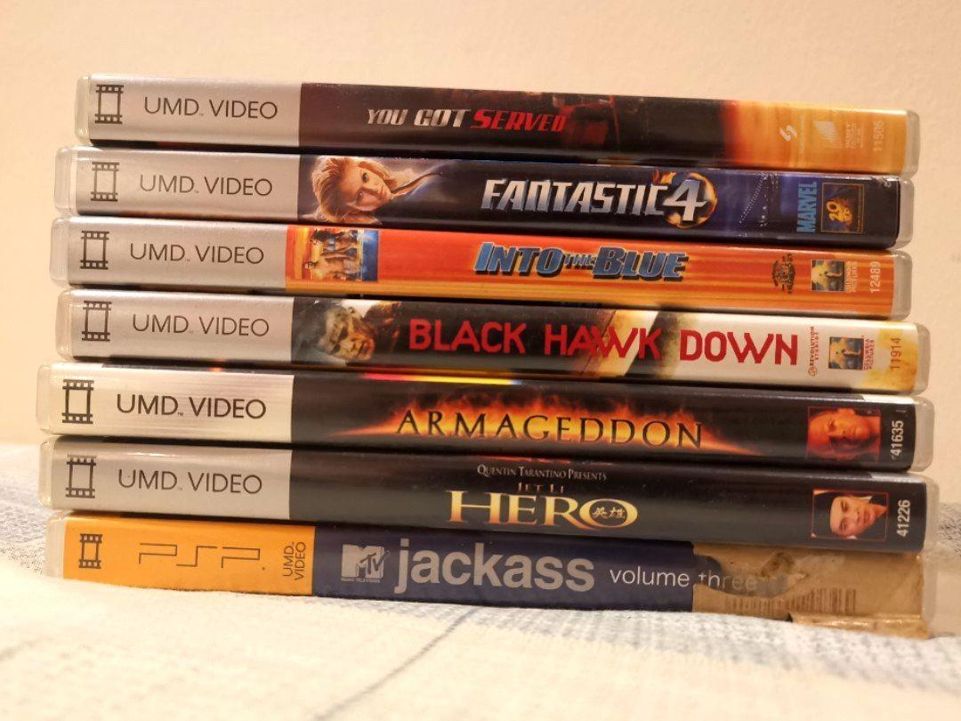 PSP UMD video collection, Video Gaming, Video Games, PlayStation on Carousell