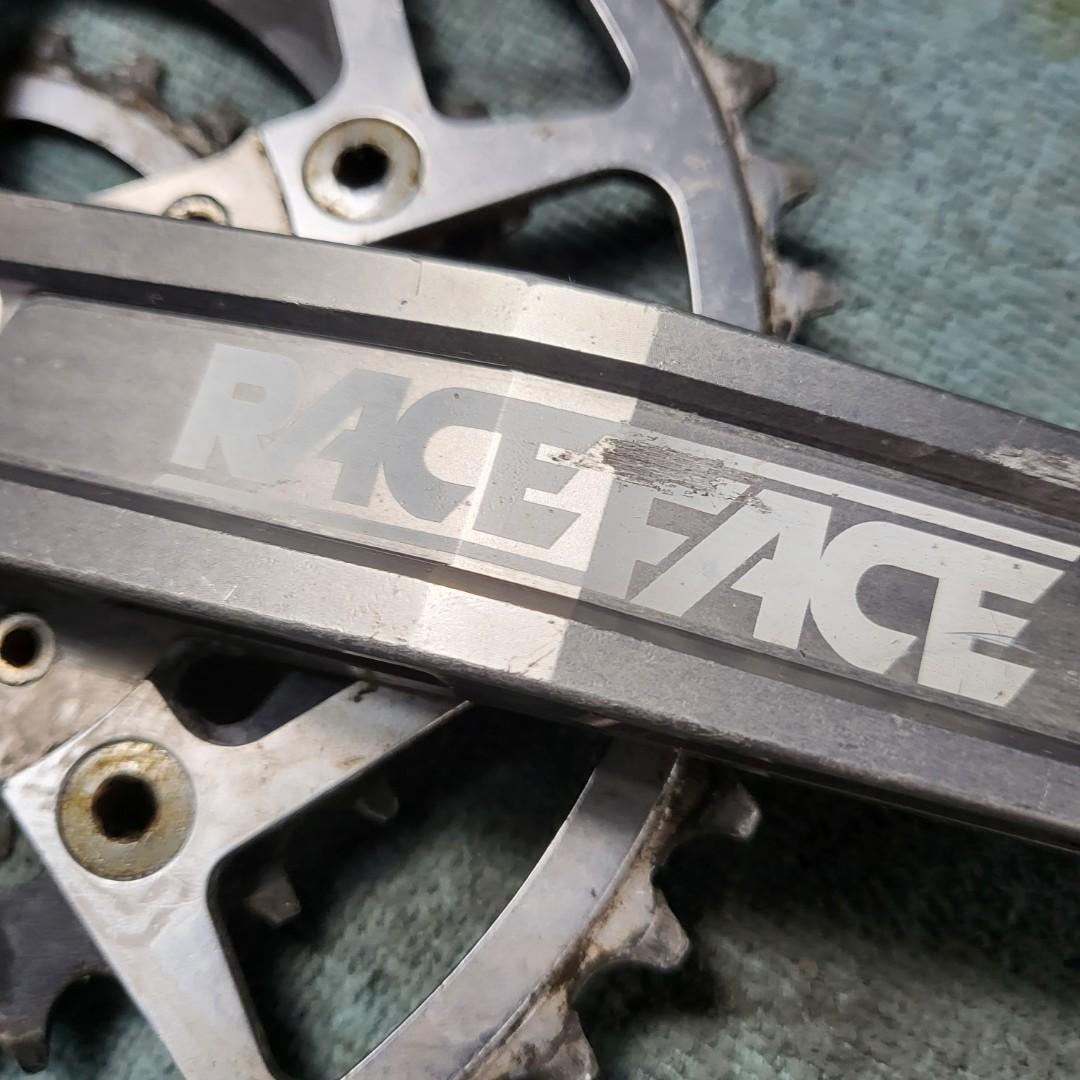 Race Face retro crank arm with PACE chainring, Sports Equipment ...