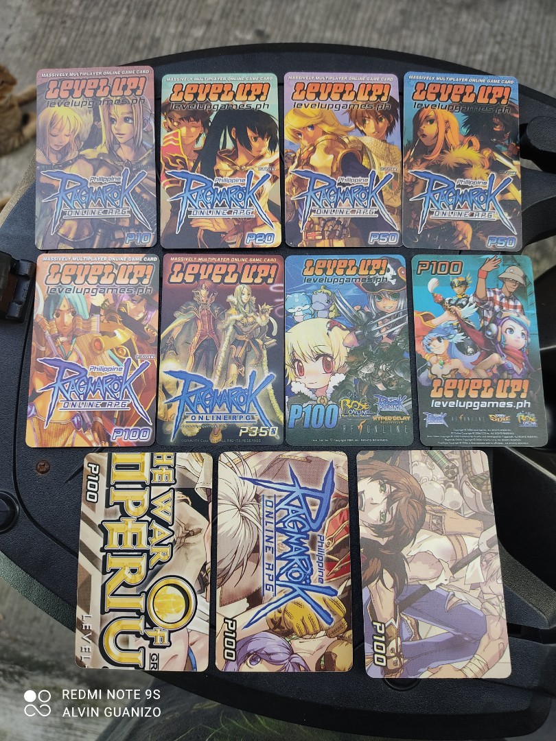 Ragnarok topup cards, Hobbies & Toys, Memorabilia & Collectibles ...