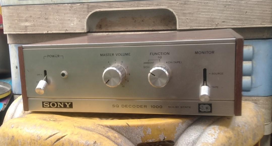Rare Vintage sony sq decoder, Hobbies & Toys, Memorabilia ...