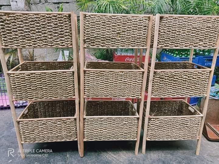 Rattan display racks 36" tall, Furniture & Home Living, Furniture ...