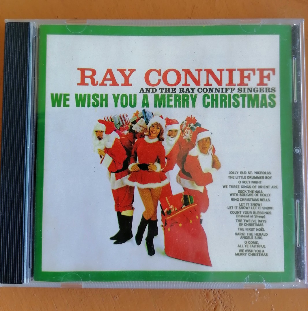 Ray Conniff WE WSIH YOU A MERRY CHRISTMAS CD, Hobbies & Toys, Music ...