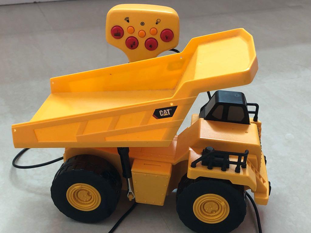 Remote control Caterpillar Truck, Hobbies & Toys, Toys & Games on Carousell