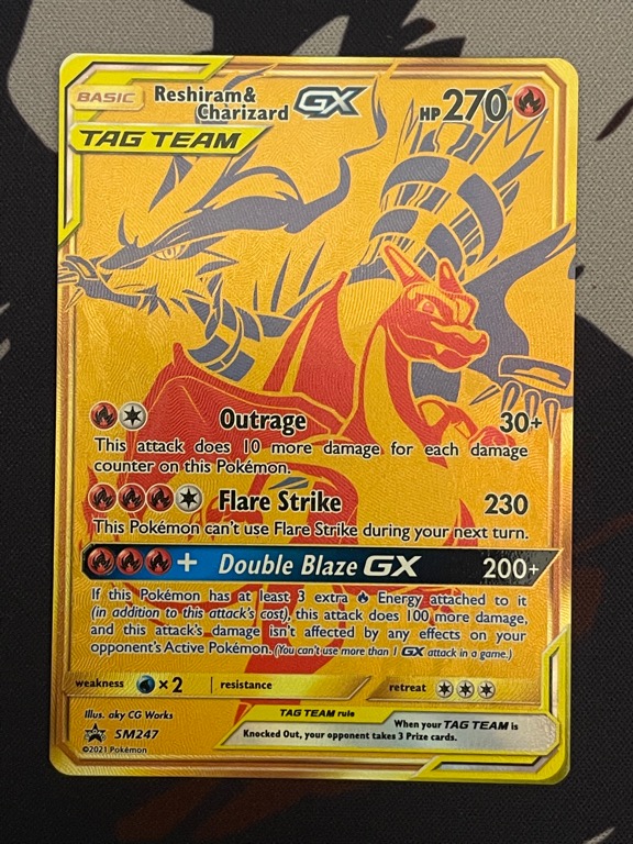Reshizard GX Promo Card, Hobbies & Toys, Toys & Games on Carousell