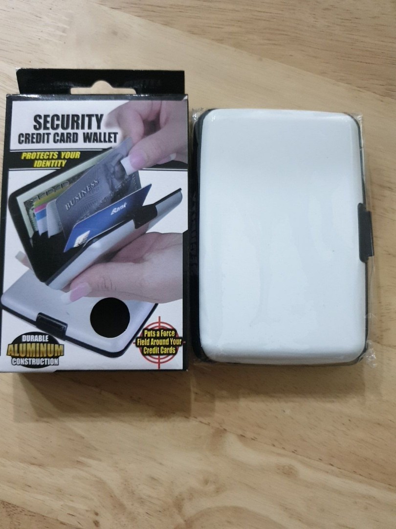 RFID security credit card wallet, Men's Fashion, Watches & Accessories ...
