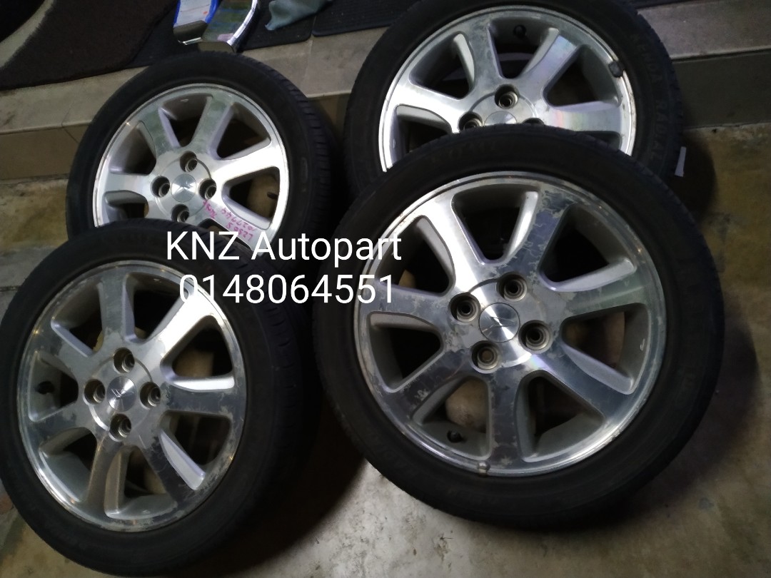 Rim 15 daihatsu complete tayar, Auto Accessories on Carousell