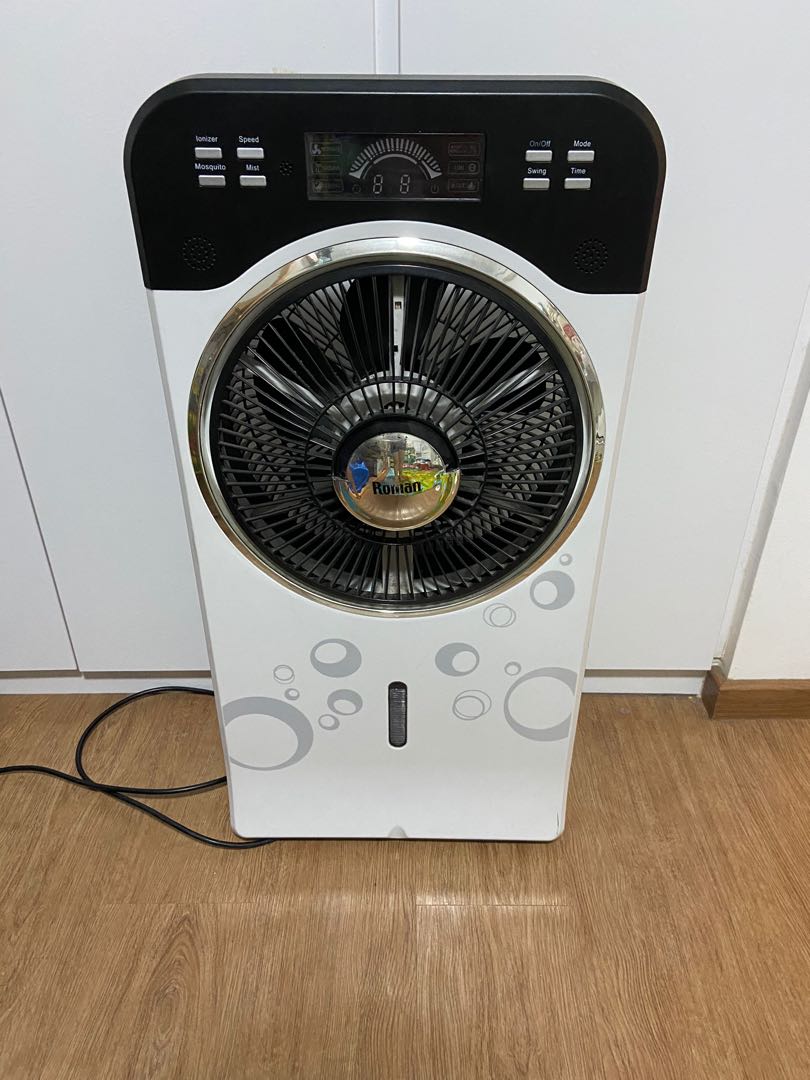 Roman Air Circulation Fan w/ Ionizer, Mist and Mosquito Repellent ...