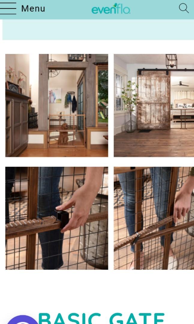 Safety gate baby/pet Evenflo BNIB, Babies & Kids, Baby Nursery & Kids ...
