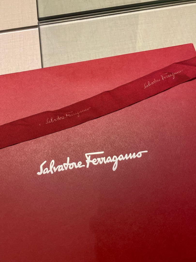 Salvatore Ferragamo box, Luxury, Accessories on Carousell