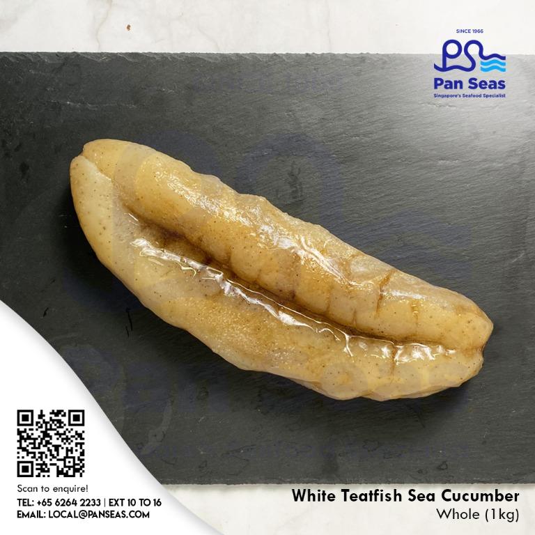 Sea Cucumber: White and Black teatfish, Food & Drinks, Chilled & Frozen ...