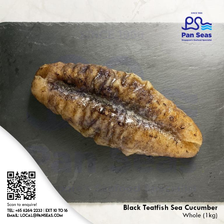 Sea Cucumber: White and Black teatfish, Food & Drinks, Chilled & Frozen ...