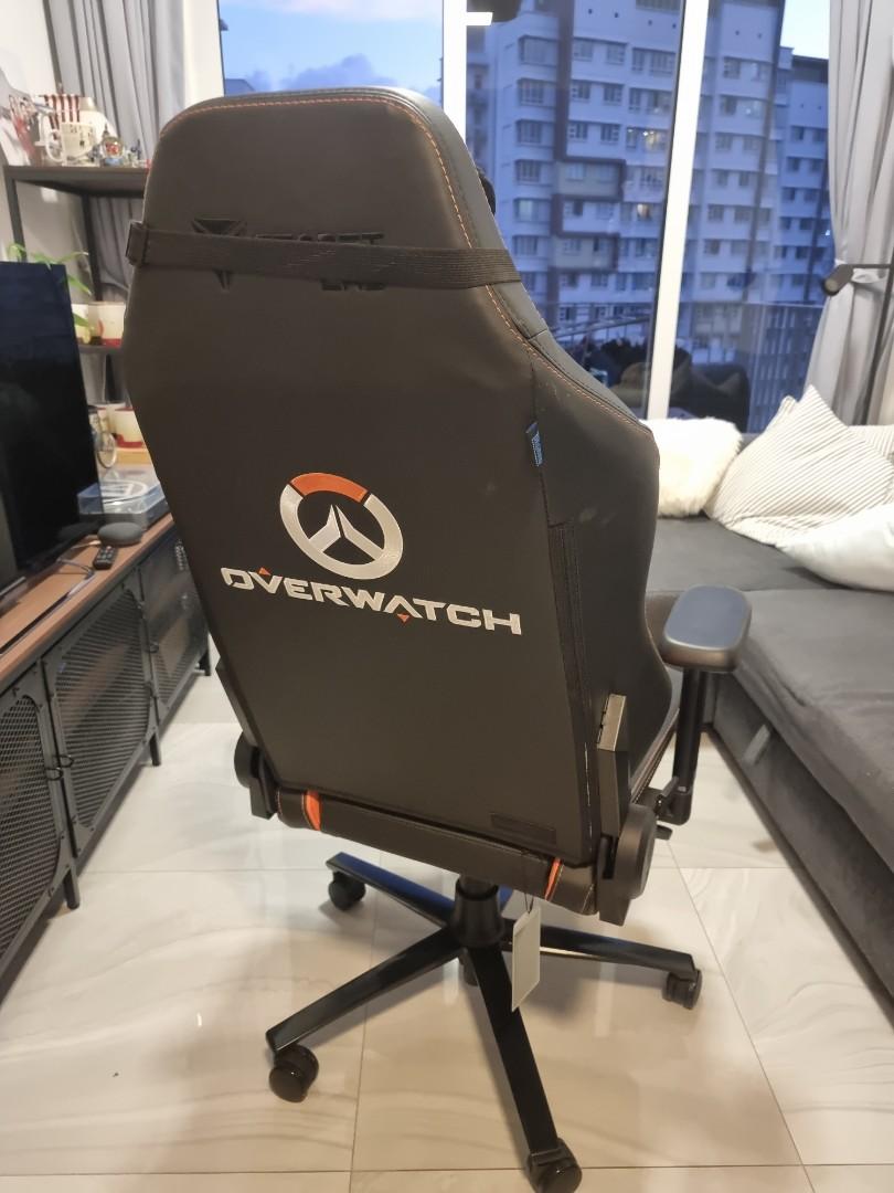 Secretlab Gaming Chair Overwatch edition, Furniture & Home Living ...